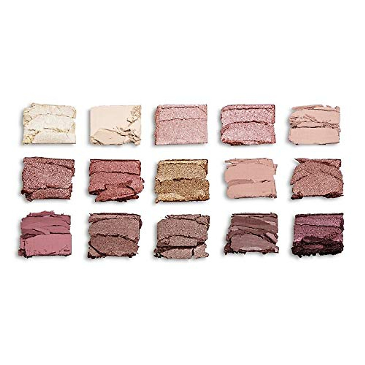 Makeup Revolution Reloaded Palette, Makeup Eyeshadow Palette, Includes 15 Shades, Lasts All Day Long, Cruelty Free, Iconic 3.0, 16.5g