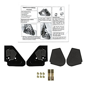 Spec-D Tuning Manual Flip Up Towing Mirrors Compatible with Dodge Ram 1500 1994-2001, 94-02 2500 3500