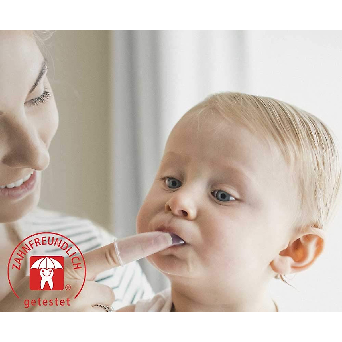 nenedent Educational Baby Toothpaste with Finger Brush