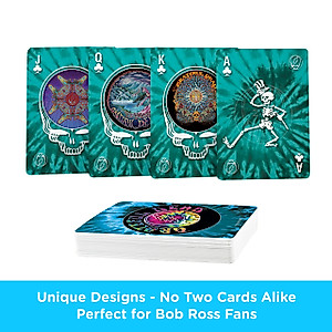 AQUARIUS Grateful Dead Playing Cards - Grateful Dead Themed Deck of Cards for Your Favorite Card Games - Officially Licensed Grateful Dead Merchandise & Collectibles