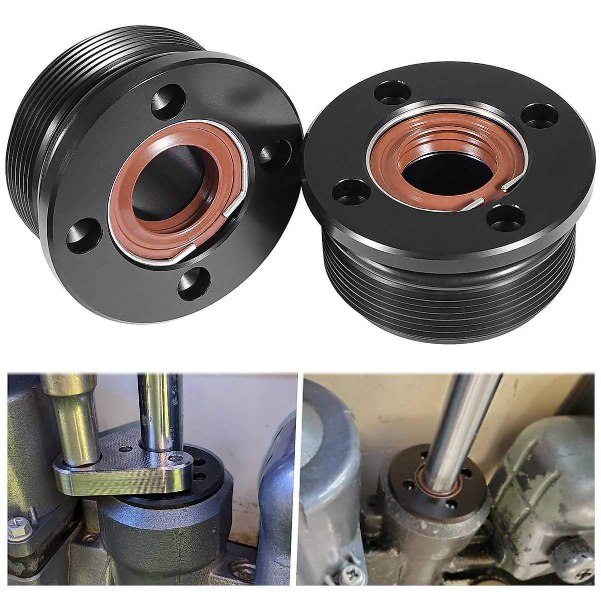 Trim Cap Cylinder with Seals 61A-43821-00-00 FSM040, Fits for Yamaha 200-225-250-300 HP (2-Pieces)