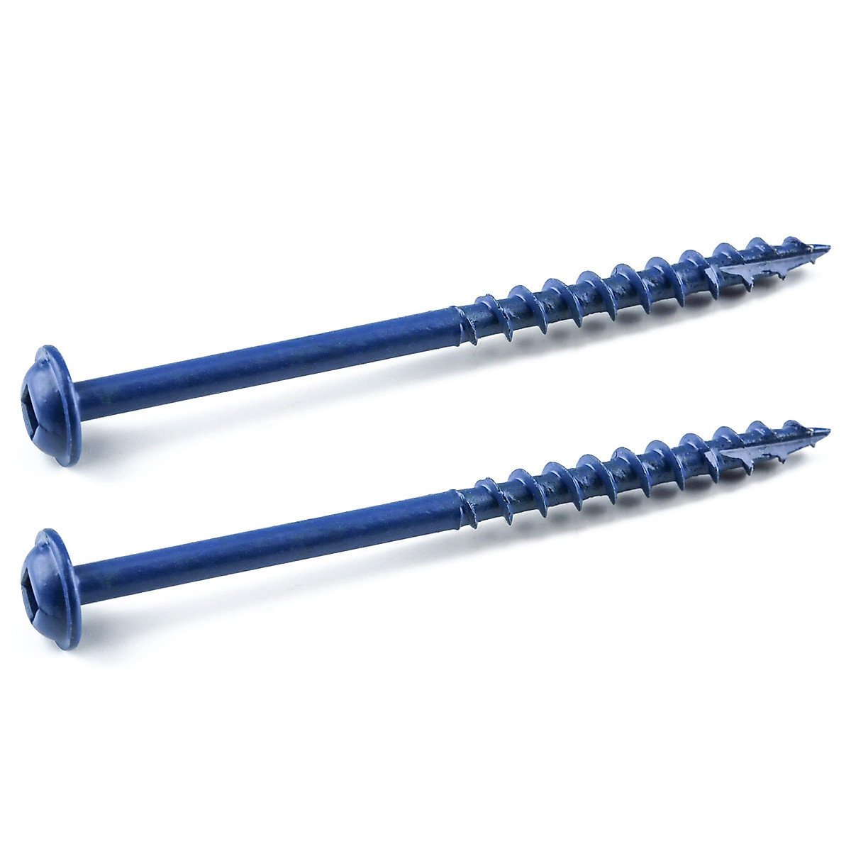 Kreg SML-C250B-250 Blue-Kote Weather Resistant Pocket Hole Screws, 2 1/2 inch, 8 Coarse, Washer Head, 250 Count