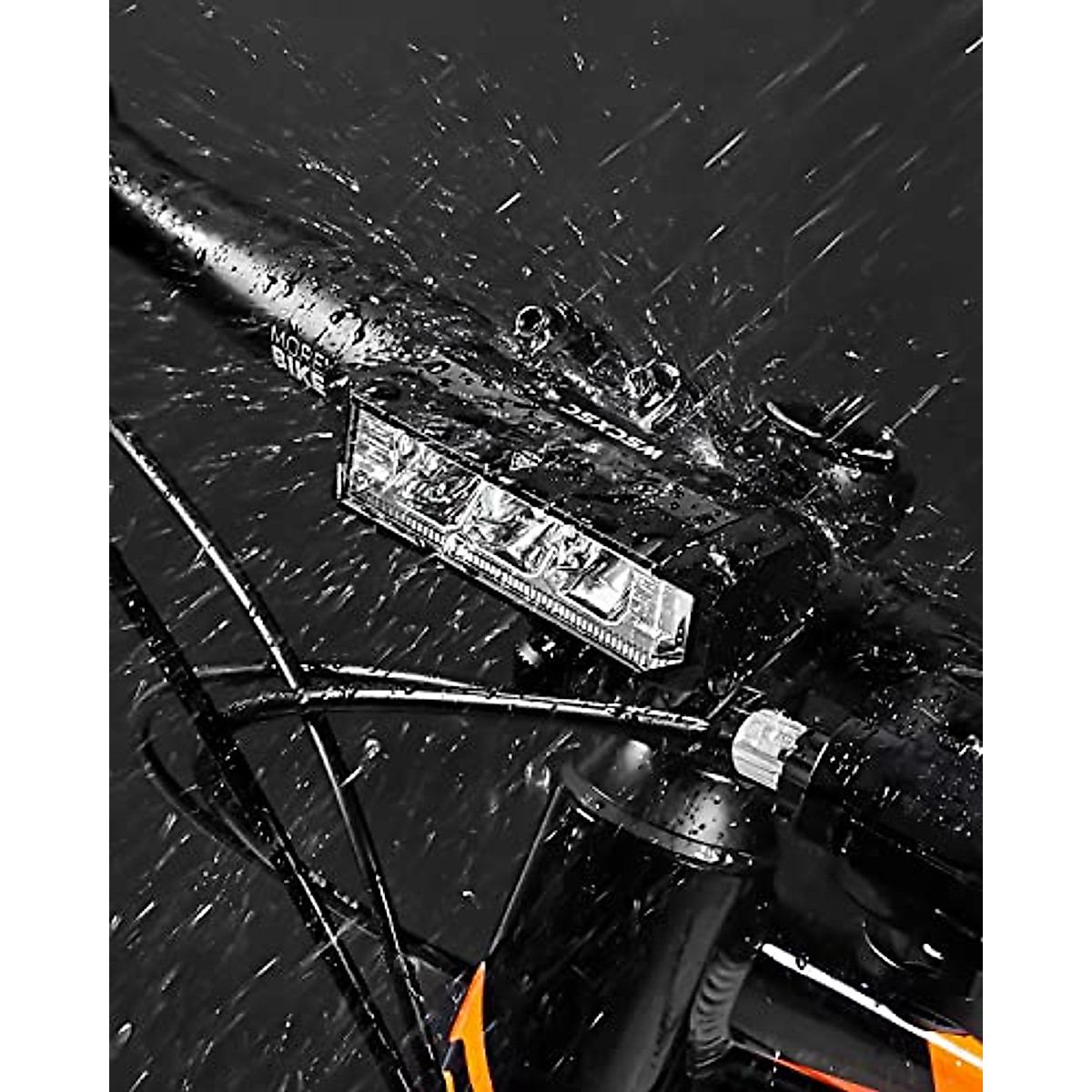 Super Bright Bike Light, 5 Modes Bicycle Light with High Beam Low Beam, USB-C Rechargeable Bike Headlight, Waterproof Bicycle Headlight, MTB Off-Road Cycling Commuting,Road Safety for Men,Women,Kids