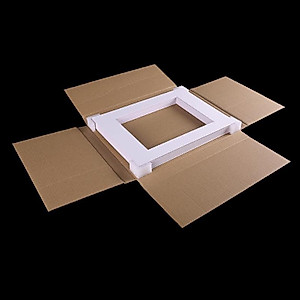 A PLUS MAX 8x10 White Picture Mat board with Core Bevel Cut Frame Mattes for 5x7 Pictures - Pack of 10