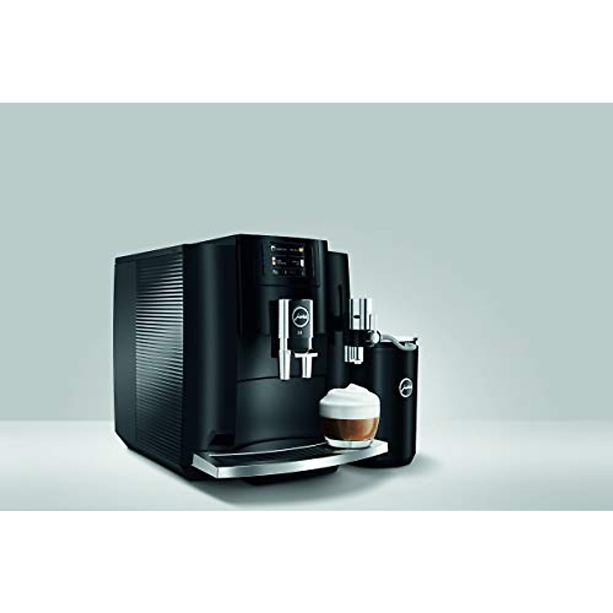 Jura E8 (NAA) 4th Gen Automatic Coffee Machine (Piano Black)