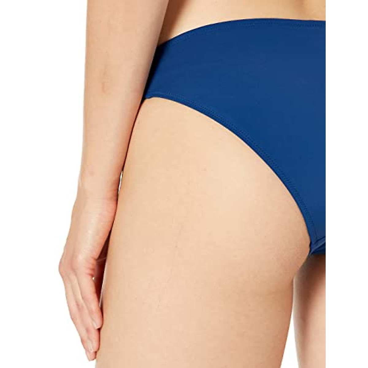 Amazon Essentials Women's Classic Bikini Swimsuit Bottom, Deep Blue, Small