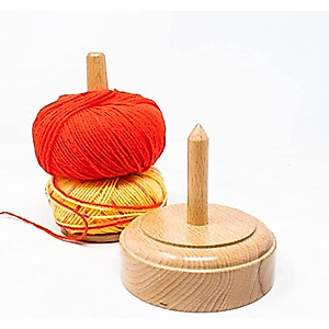 Sharvgun Wood Yarn Holder with Twirling Mechanism Classic