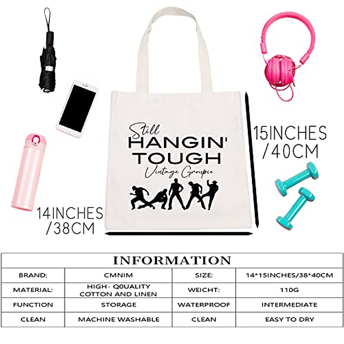 CMNIM Boy Band Gift New Kids Concert Tote Bag Original Teen Pop Novelty Gift for NKOTBlock Girls Music Lover (New Kids Tote Bag)