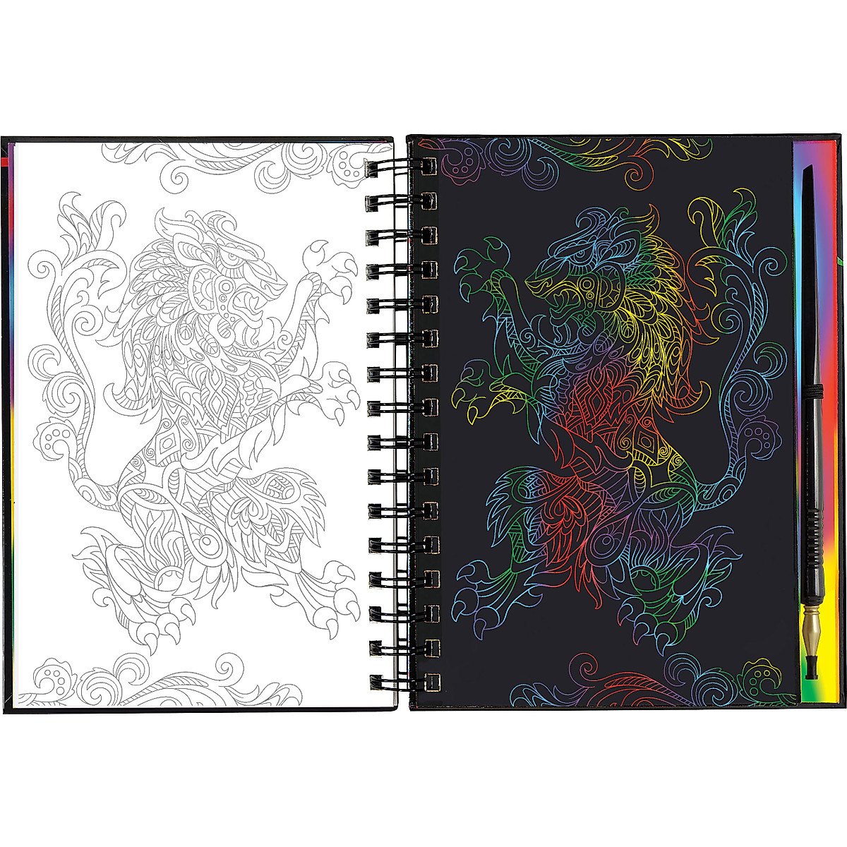 Scratch & Sketch Extreme Fantasy Art (Trace Along) (Scratch and Sketch Trace-Along)