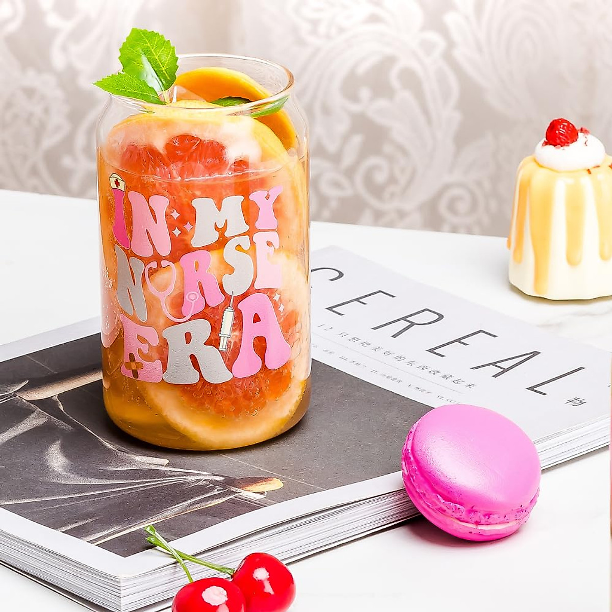 Nurse Gifts for Women Gifts for Nurses, RN Appreciation Gifts Nurses Week Gifts nurse practioner gifts labor and delivery Nurse gifts New Nurses Gifts, Nursing Graduation Gifts 16 Oz Can Glass