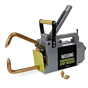 240 Volt 16Amp Quick, Strong Air-Cooled Handheld Spot Welder 1/8" Single Phase Portable Welding Tip Gun