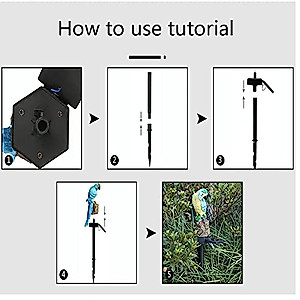 HUADA LED Solar Light Simulation Parrot Lamp Outdoor Waterproof Garden Lawn Stakes Light Fit for Home Courtyard Decoration