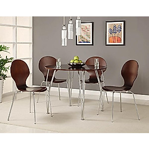 DHP Bentwood Round Dining Table Top.Legs sold seperately, Espresso Brown, Medium