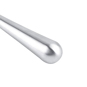 Long Handle Stainless Steel 29cm/11.42in Muddler Bar Tool Cocktail Muddler Mojito Fruit Mixer DIY Drink Wine Barware Tool, Silver