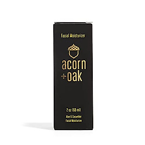 acorn + oak Face Moisturizer Balm - Facial Serum Moisturizing Cream with Organic Natural Ingredients - Great for Soothing and Nourishing Skin with Shea Butter, Aloe Vera, and Lavender