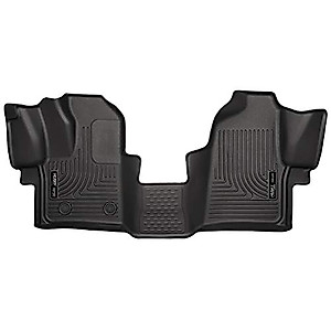 Husky Liners - Weatherbeater | Fits 2015 - 2021 Ford Transit - 150, 250, 350 - Front Liners - Black, 2 pc. | 18771