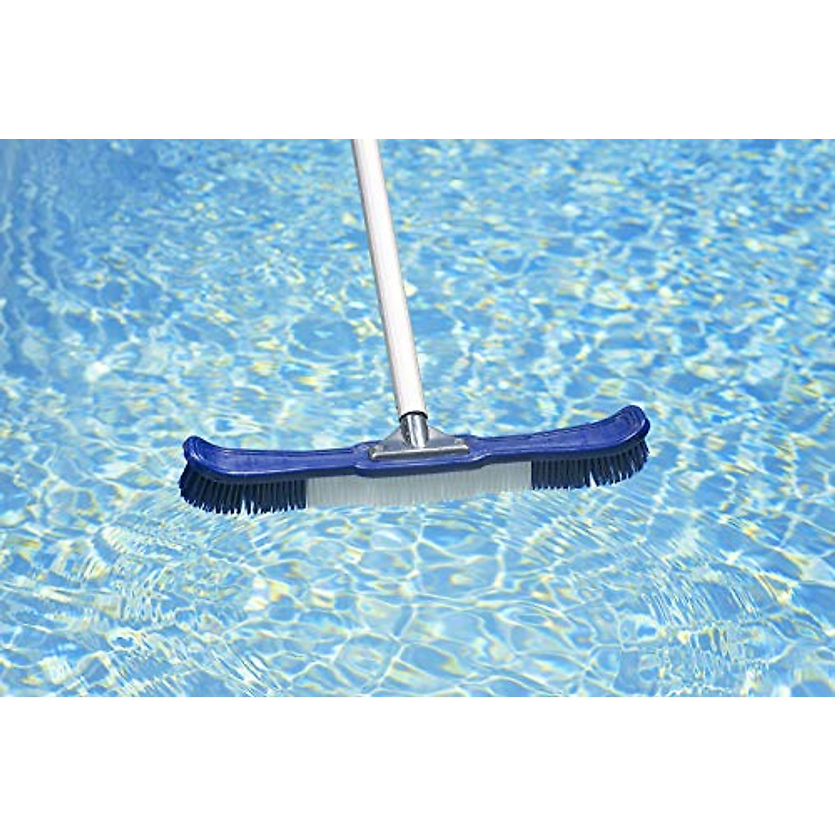 Poolmaster 20174 Flexible Body Swimming Pool Brush, 18.5 Inch, Classic Collection, Multi