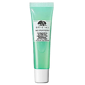 Origins No Puffery Cooling Roll-On for Puffy Eyes, 0.5 Fl Oz, Sensitive Skin, Lavender Musk Scent