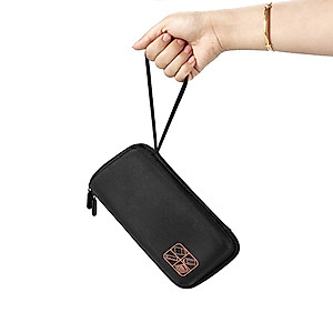 BOVKE Scientific Calculator Carrying Case Replacement for Texas Instruments TI-30X IIS 2-Line Scientific BA II Plus Financial Calculator, Black