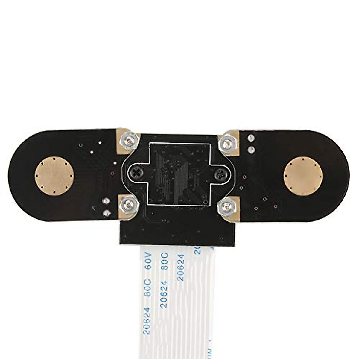 Socobeta 5MP Camera Module, OV5647 Chip Sensor 2592x1944 Resolution Clear Image Webcam Board with Dual LED Night Light for Raspberry Pi B 3 2