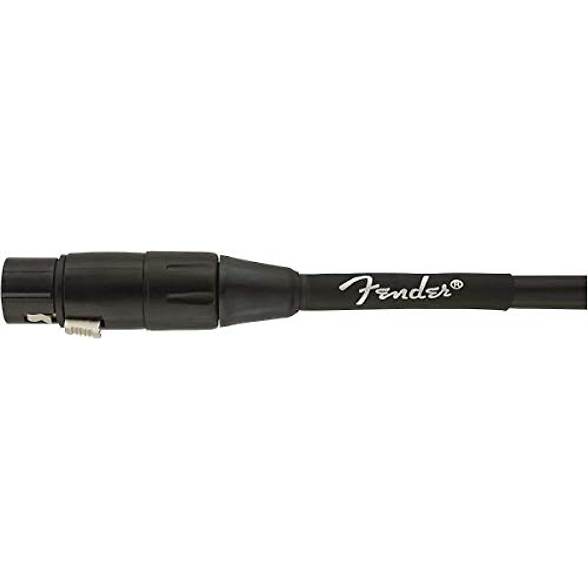 Fender Professional Series Microphone Cable, XLR, Black, 25ft