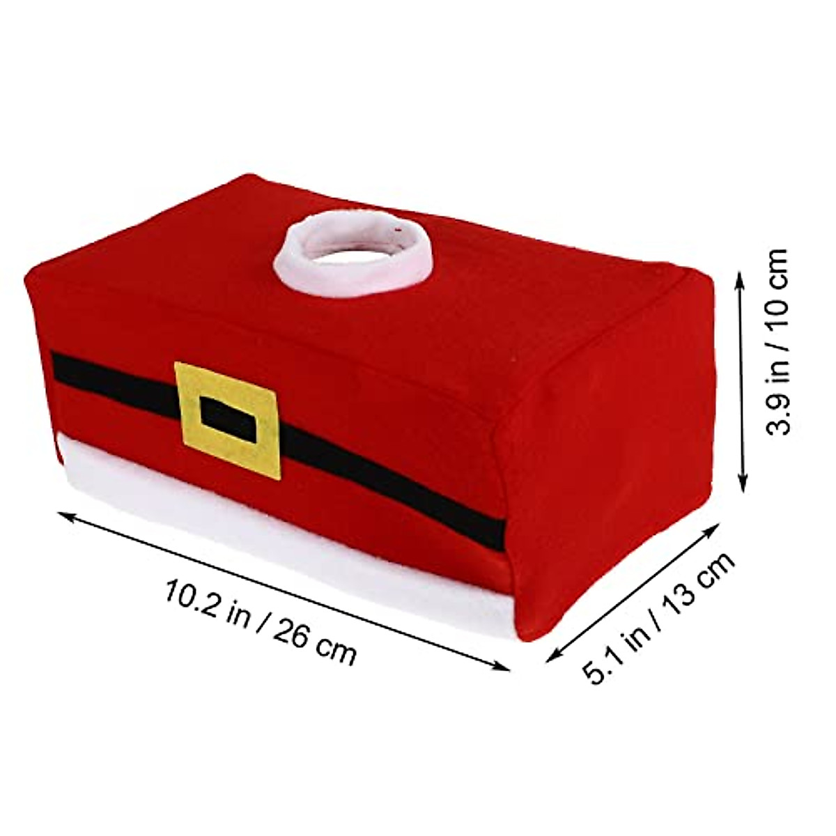 Ciieeo 2pcs Box Paper Cover Holder Holiday Toilet Paper Cover Christmas Paper Cover Drink Dispensers Red Paper Towel Holder Paper Towel Dispenser Paper Box for Christmas Storage Box Tray