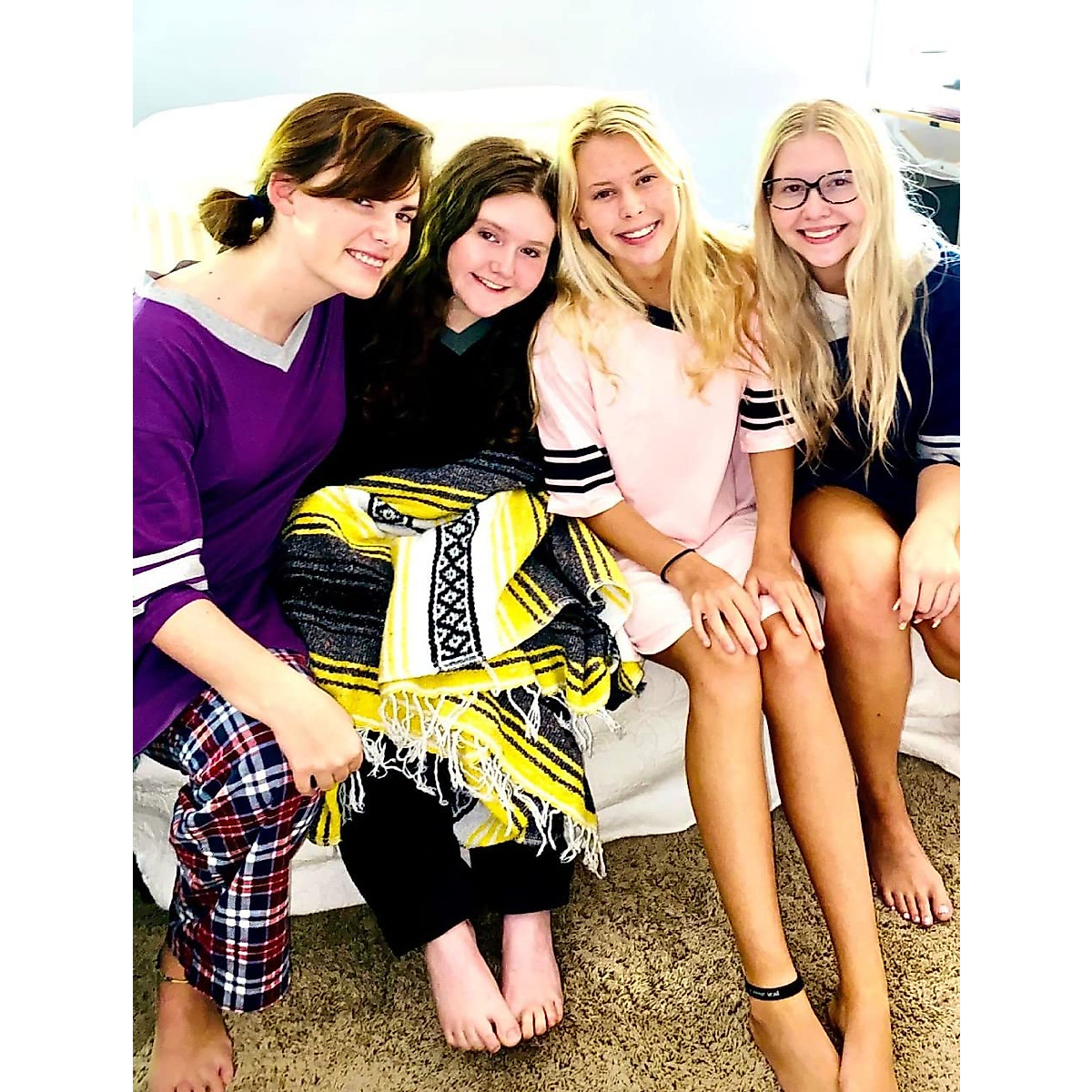 Ekouaer Womens Nightgown Cotton Sleepwear Short Sleeve Sleep Shirt V Neck Color Block Nightshirt XL Dark Grey