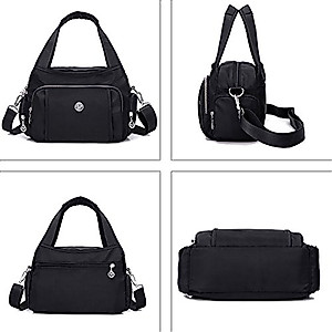 Collsants Crossbody Bag for Women Tote Shoulder Handbag Everyday Purse Lightweight Nylon Water Resistant