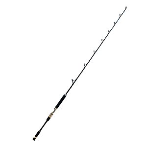 EatMyTackle Big Daddy Jigging Rod | Saltwater Fishing Rod (30-50lb Moderate/Heavy Action, 2pc)