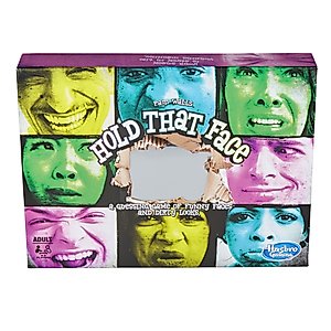 Hasbro Gaming Hold That Face Adult Party Guessing Game(Amazon Exclusive)
