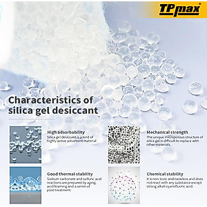 30 Packets 10 Gram Silica Gel Desiccant Pockets Bags Packs Absorber Dehumidifiers