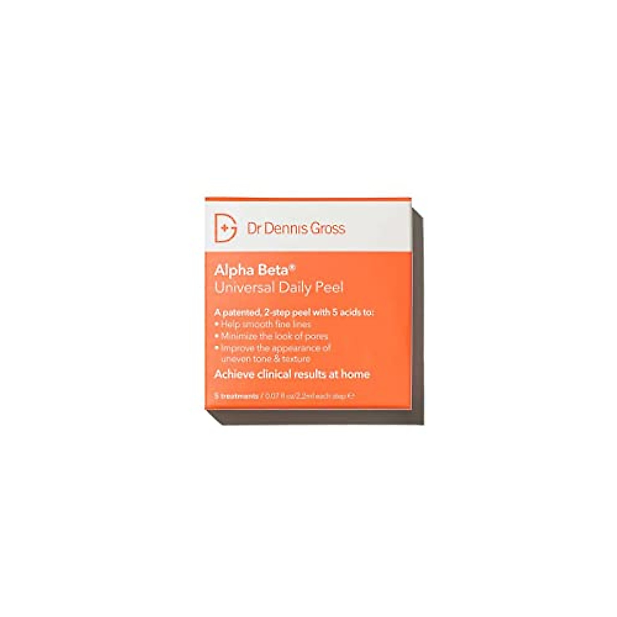 Dr. Dennis Gross Alpha Beta Universal Daily Peel: for Uneven Tone or Texture and Fine Lines or Enlarged Pores, (5 Treatments)