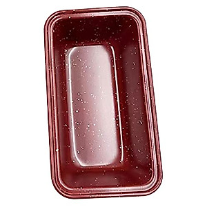 KICHOUSE Loaf Pan Nonstick Tools Bakeware Pans Stick Baking Oven Supply Accessory Inch Mini Pan Mold Toasting for Bakery Steel Non Loafs Home Wear- Reusable Molds Pullman Bread Pan