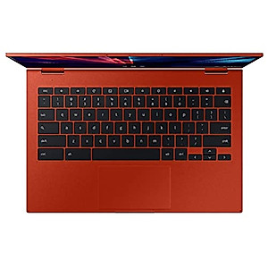 SAMSUNG Galaxy Chromebook 2, Intel® Celeron® Processor, 64GB, 4GB RAM, Fiesta Red (2021 Model) - XE530QDA-KA2US