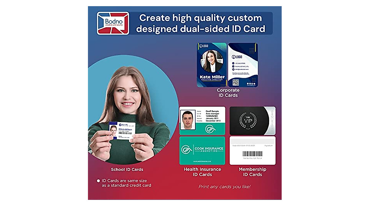 Bodno Magicard D Dual Sided ID Card Printer - Bronze Edition