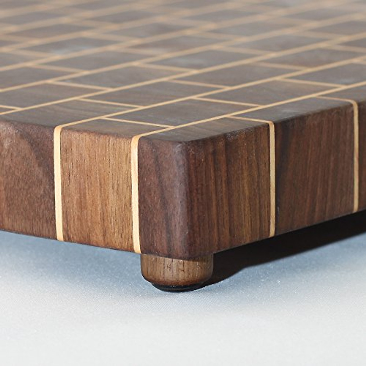 Maple Wooden Legs for Cutting Board - Kit to Elevate and Skid-Proof Your Cutting Board - Matches Your Chopping Block or Cutting Board