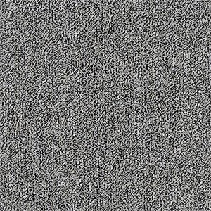 Pemberly Row Transitional Fabric Power Headrest Double Reclining Sofa in Gray