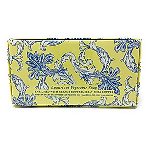 Greenwich Bay Trading Co. Luxurious Vegetable Soap, 12.9 Ounce, Fresh Milk, 3 Pack