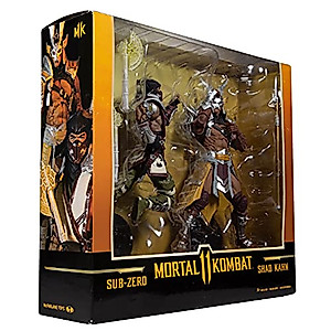 Sub Zero vs. Shao Khan Mortal Kombat 11 McFarlane Toys Action Figure 2-Pack