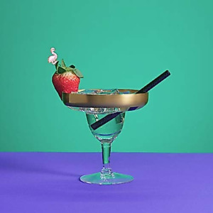 Carbon Fiber Reusable Drinking Straws - 2-Pack