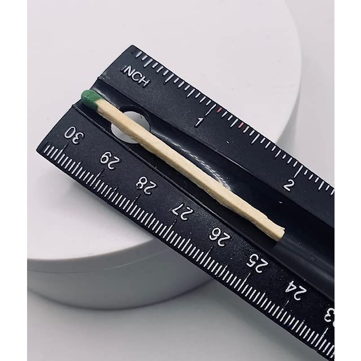 APOTHECARY SAFETY MATCH TWIN PACK W/REUSABLE (40ML) GLASS VIAL(2) WITH CORK LID, 25CT GO GREEN PER VIAL(50)+25CT REFILL=75CT TOTAL