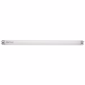 Eiko 15521-1 F15T8/CW Straight T8 Cool Fluorescent Tube Light Bulb, 18" Long, White