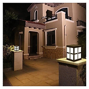 BytheM Wall Lamp Solar Pathway Lights OutdoorLED Solar Garden LightsWaterproof Solar Landscape Lights for Lawn Patio Yard Garden Walkway