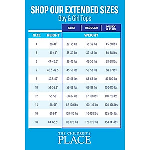 The Children's Place Baby Girls Long Sleeve and Toddler Basic Layering Tee T-Shirt, Tidal, 18-24 Months US