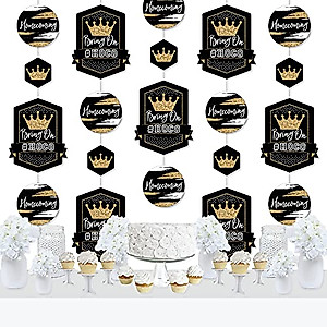 Big Dot of Happiness HOCO Dance - Homecoming DIY Dangler Backdrop - Hanging Vertical Decorations - 30 Pieces