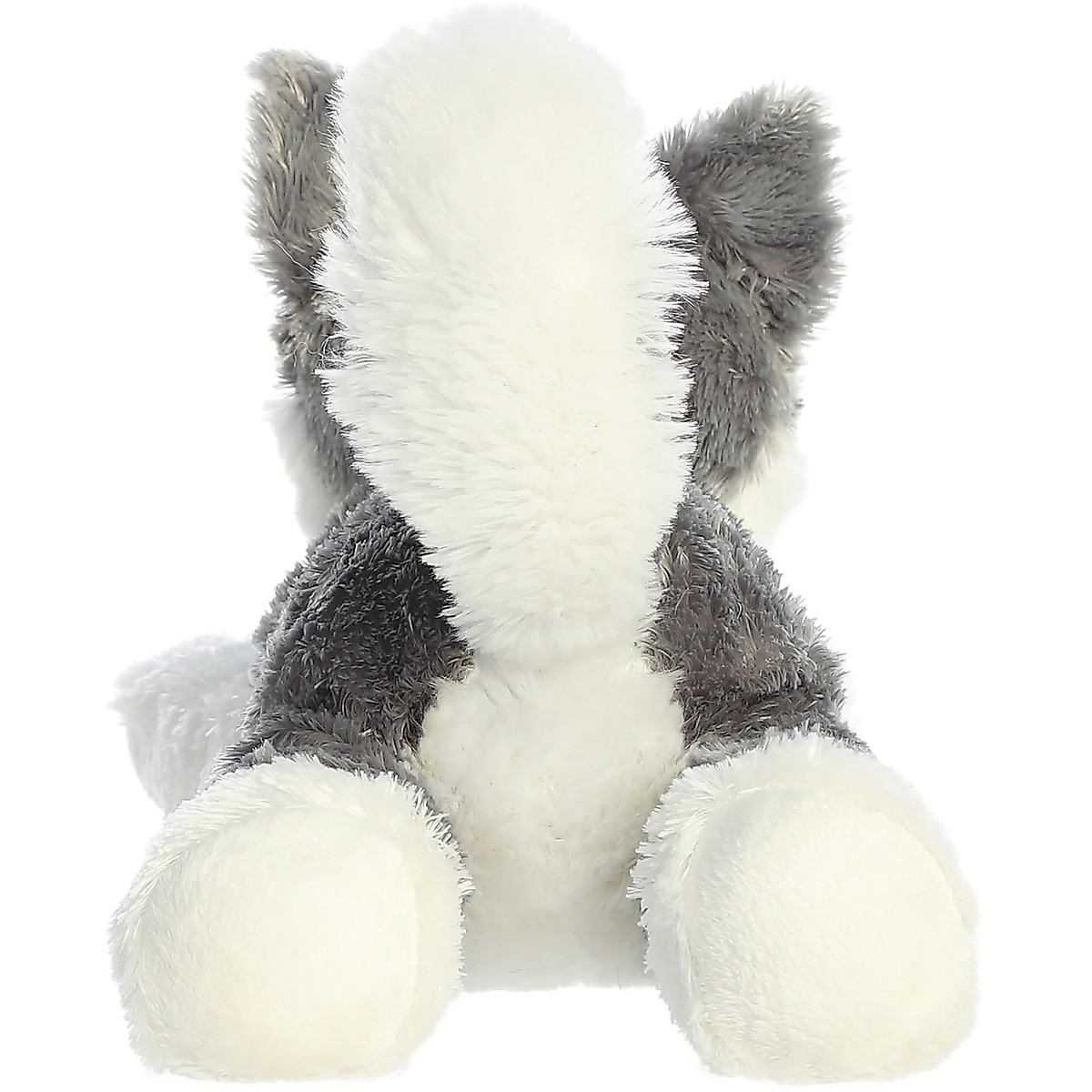 Aurora® Adorable Flopsie™ Shadow™ Stuffed Animal - Playful Ease - Timeless Companions - Gray 12 Inches