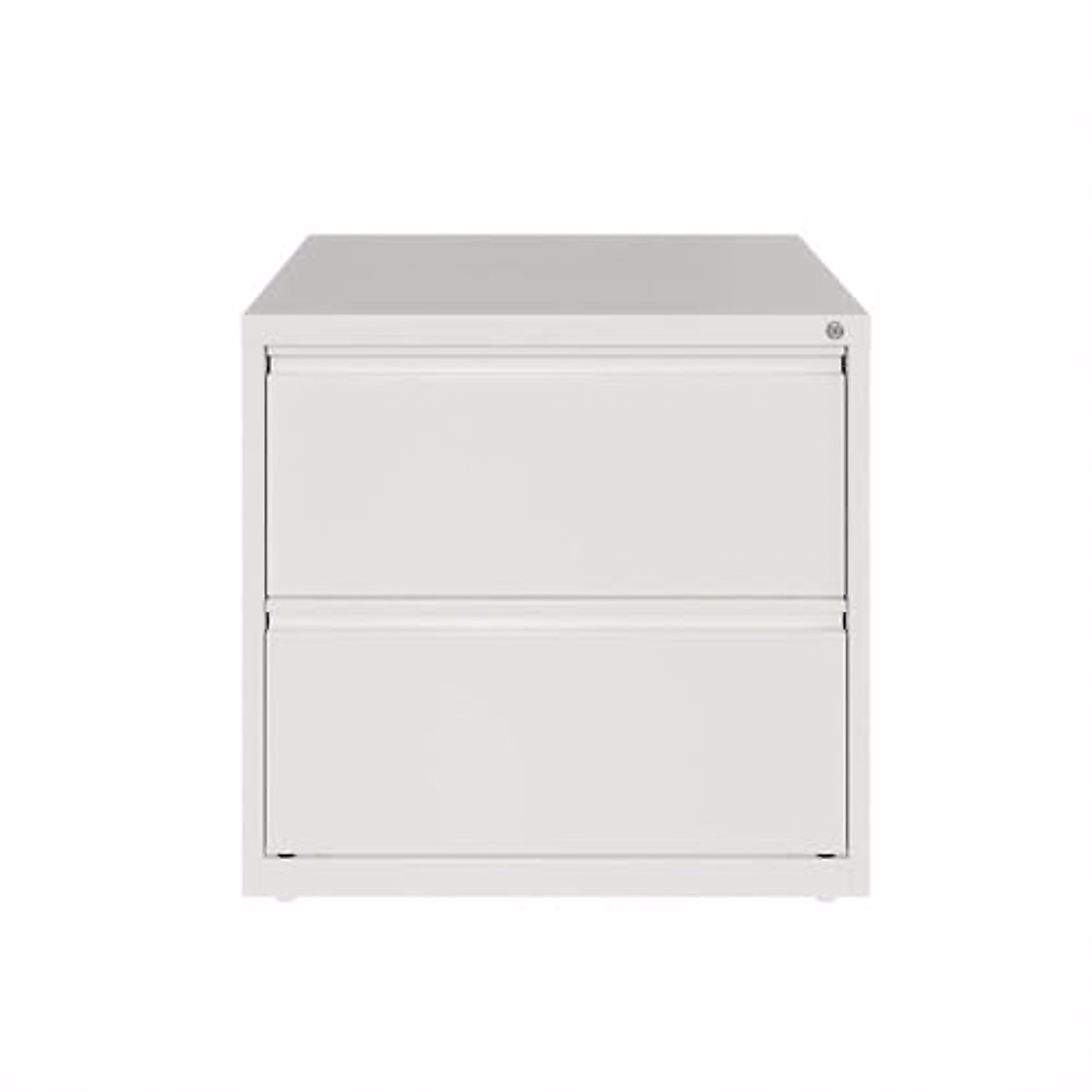 Hirsh 30-in Wide HL10000 Series 2 Drawer Metal Lateral File Cabinet White