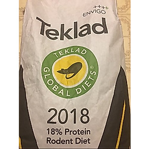 ENVIGO-Harlan Teklad Global Rat Food Pellets 2018 (2LB