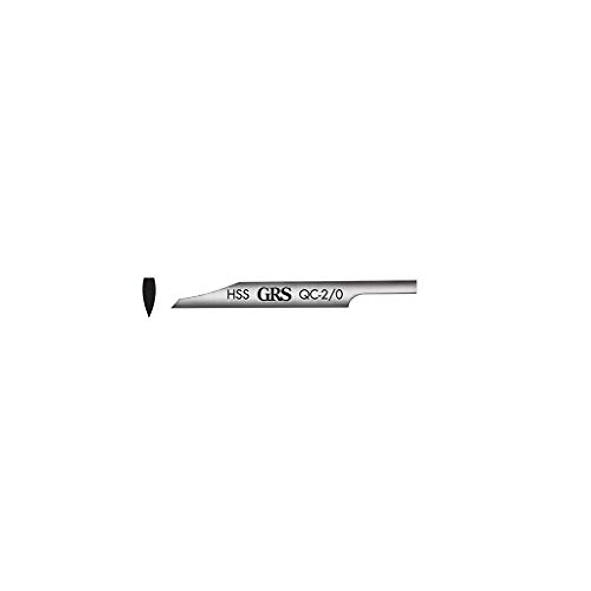 GRS Tools 022-401 Onglette QC Graver High Speed Steel Size # 1