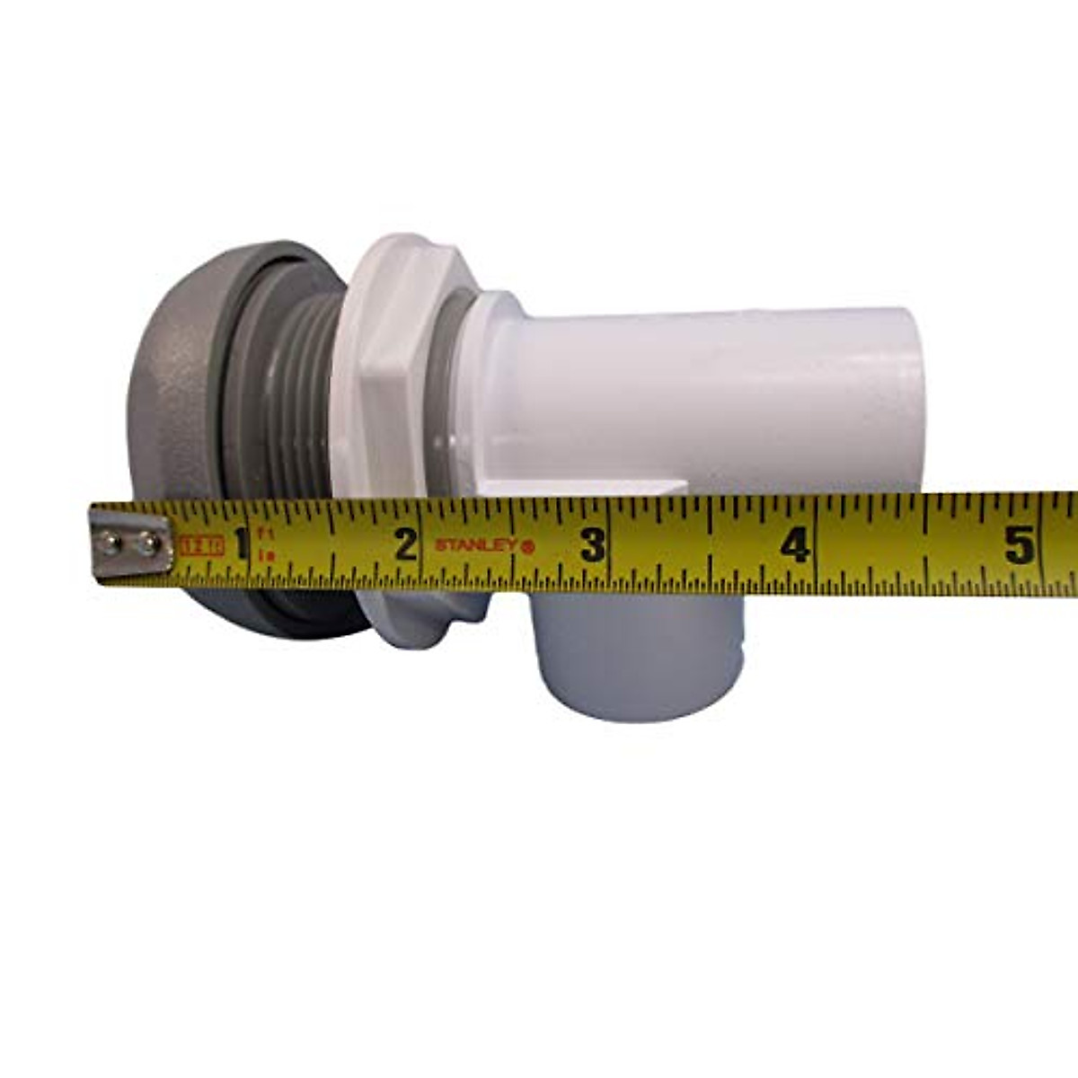 Hot Tub Spa Part Gray Waterfall Valve with (2) 3/4" Barbs